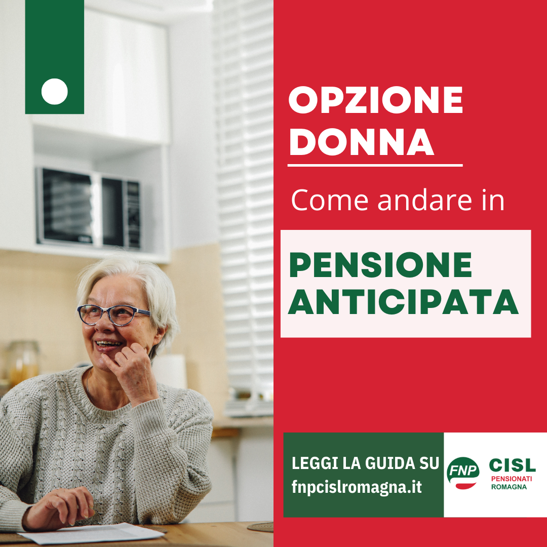 OPZIONE DONNA: GUIDA COMPLETA - Fnp Cisl Romagna
